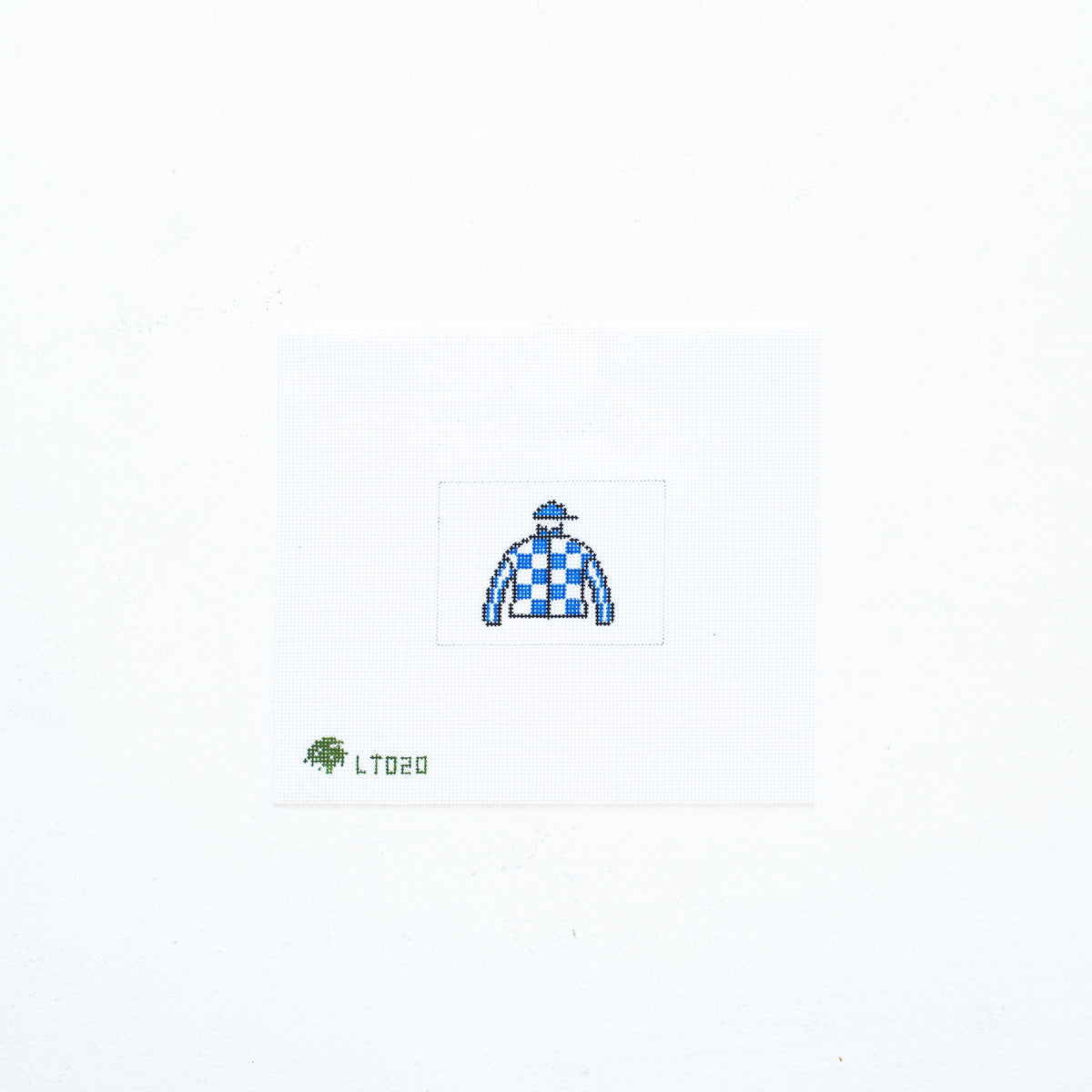Mini Jockey Silk Secretariat Needlepoint Canvas | Elm Tree – Sew ...